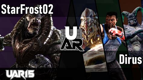 Uar15 Starfrost02 Vs Dirus Match 114 Winners Round 1 Youtube