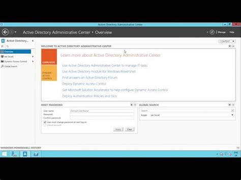 Enable Active Directory Recycle Bin In Windows Server 2016