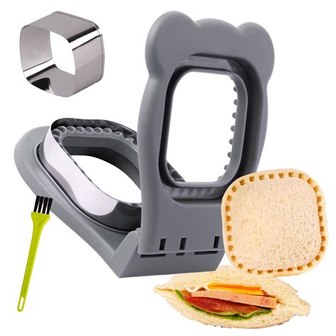 Uncrustables Sandwich Maker Sealer Cutter Crustless Sandwich Cutter