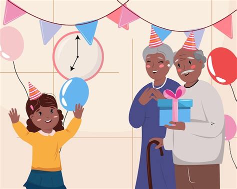 Grandpa Birthday Vectors And Illustrations For Free Download Freepik