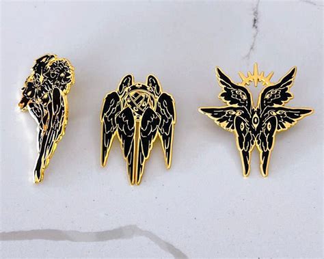 Black Angels Pin Etsy En 2025 Bijoux Superbe Style De Bijoux