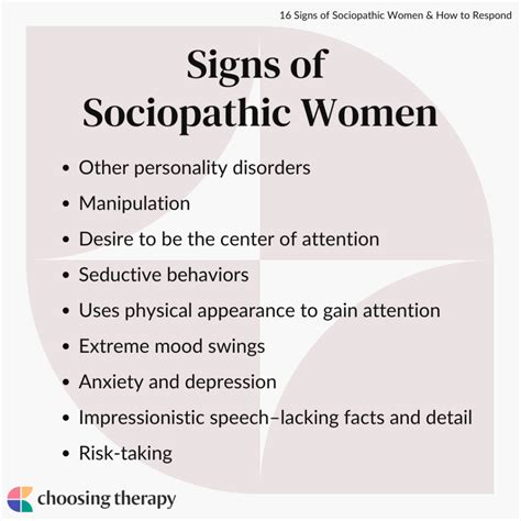 16 Signs Of Sociopathic Women