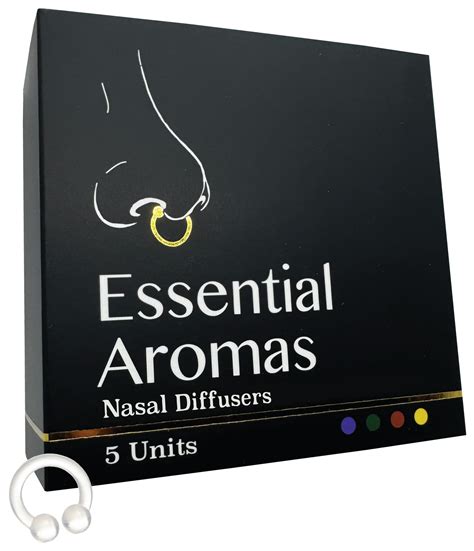 Essential Oil Nasal Ring Diffuser Purly Herbal Cigarettes