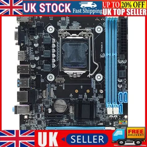 H81 Desktop Computer Mainboard 2 X 240 Pin Ddr3 Sdram Slot Micro Atx Lga1150 £30 89 Picclick Uk