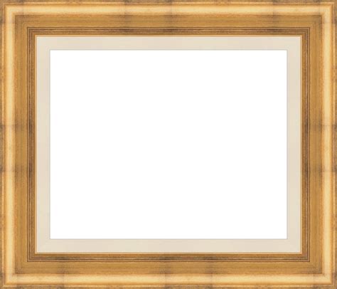 Antique Gold Plein Aire Ready Made Picture Frame With Linen Liner