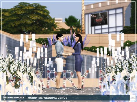 The Sims Resource Marry Me Wedding Venue Cc Tsr