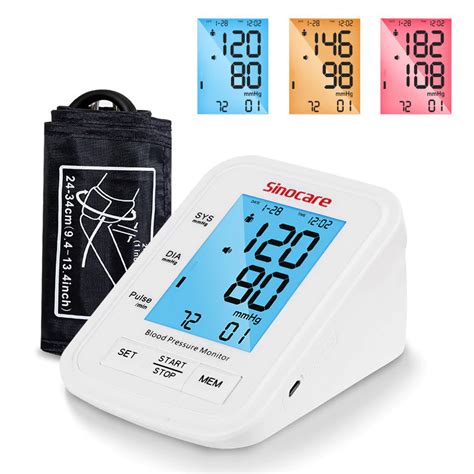 Blood Pressure Monitor Automatic Bp Machine Heart Rate Pulse