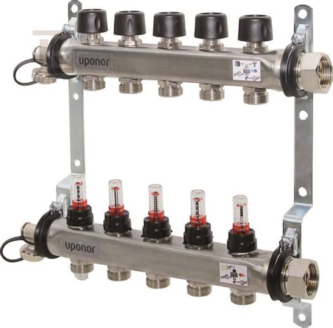 Uponor Vario S Manifold With Fm 7x Flow Meter 1086543