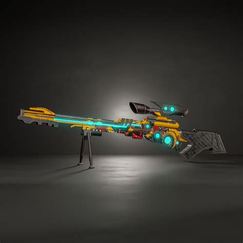 Scifi Low Poly Awm Model Turbosquid 2069491