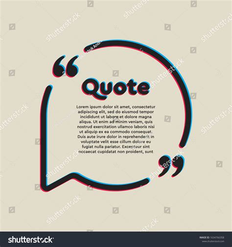 Vector Template Blank Circle Bubble Speech Stock Vector Royalty Free Shutterstock