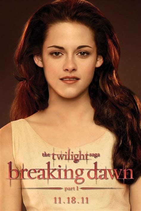 Kristen Stewart As Bella Swan In The Twilight Saga Breaking Dawn Part