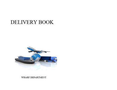Delivery Book Pdf