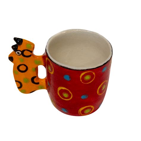 Rhino Handle Mug Espresso Size Zizameleceramics