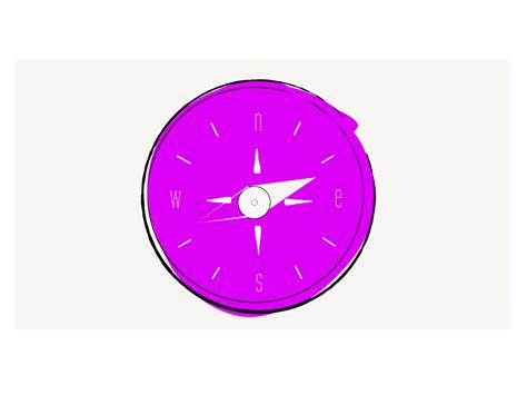 Work In Progress Animated Compass By Heather Crank On Dribbble