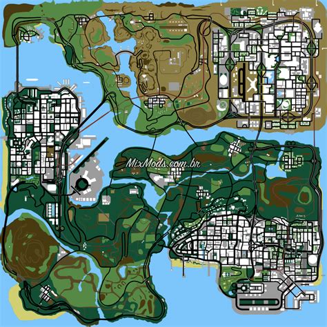 Hd Map Gta Sa