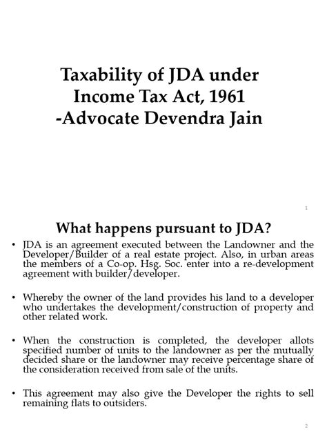 Jd Agreement Ca Devendra Jain Pdf