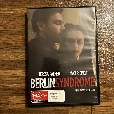 Berlin Syndrome Dvd 2016 Teresa Palmer Max Riemelt Lucie Aron Re