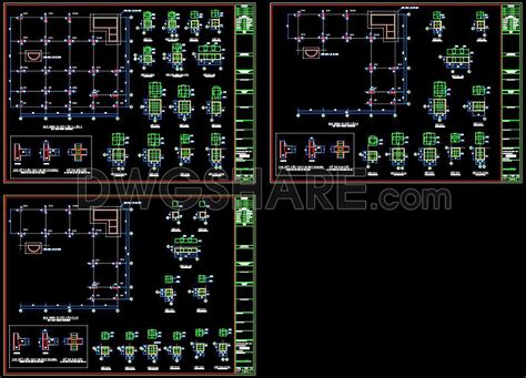 166 Structural Drawings 2 Free Cad Blocks Download Dwg Models For