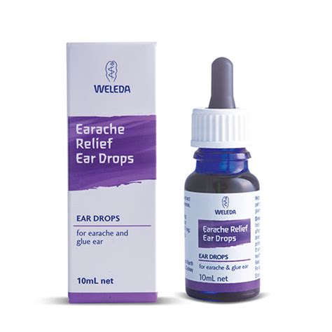 Weleda Earache Relief Ear Drops 10ml Ceres Organics