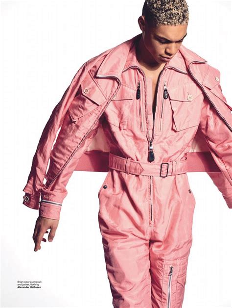 Pink Jump Brian Whittaker Menswear Jumpsuit Men