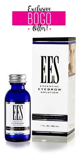Essential Eyebrow Solution Ees Maximize Eyebrow Volume Best Eyebrow Products Eyebrows