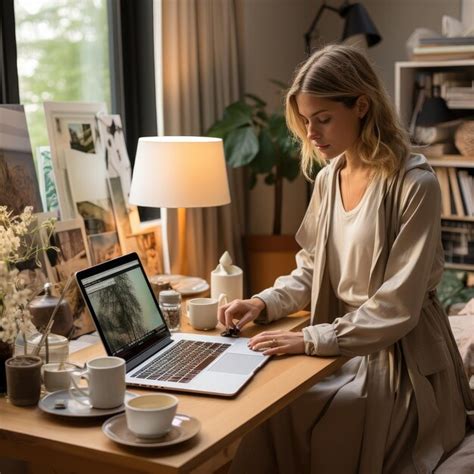 premium photo a person using a laptop or smartphone to shop online