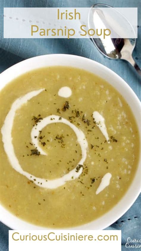 Irish Parsnip Soup Recipe