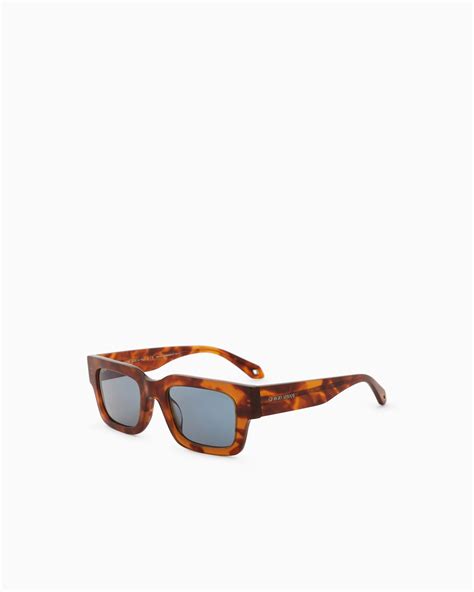Womens Rectangular Sunglasses Giorgio Armani