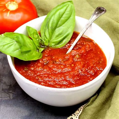 Homemade Tomato Sauce Easy Recipe With Fresh Tomatoes