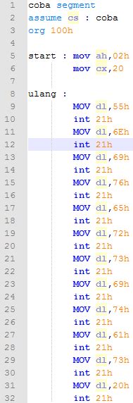 Kisah Perjalanan Debug Pada Assembler