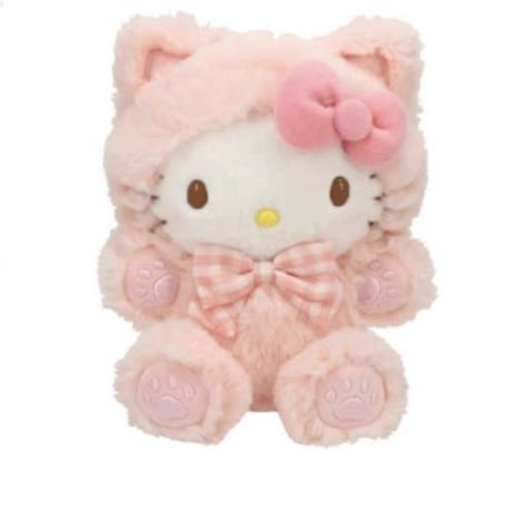 Sanrio三丽鸥猫猫系列公仔 Hellokitty