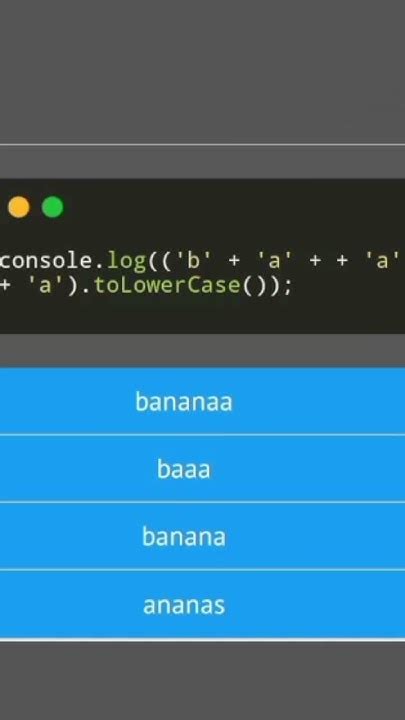 Javascript Programming Videos 2 Quiz For Beginners Shorts Javascript
