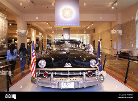 Historical Presidential Cars At The Henry Ford Museum In Dearborn In