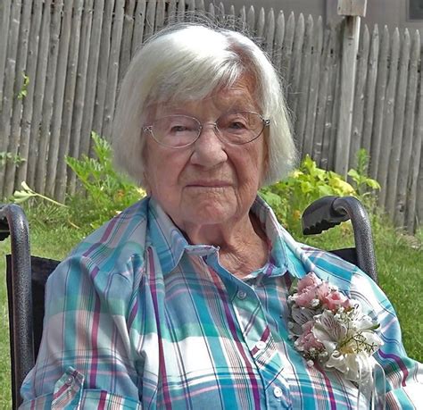 Boston Post Cane Presented To Resident Anna Schultz