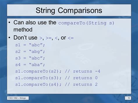 Strings Chapter 7 CSCI CSCI 1302 – Strings2 Outline Introduction The String class –Constructing ...