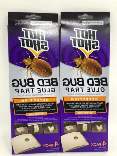 8 Hot Shot Bed Bug Glue Trap Stations