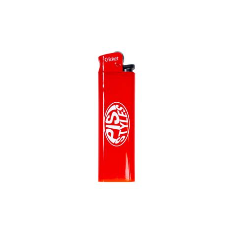 Pisi X Cricket Lighters Red Sold Out Pisi Styles