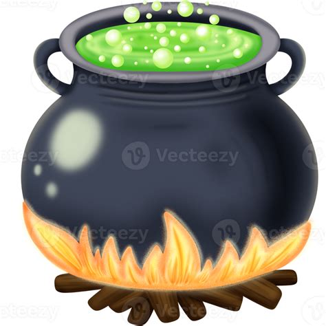Halloween Witch Cauldron 47921130 Png