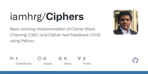 Github Iamhrgciphers Basic Working Implementation Of Cipher Block