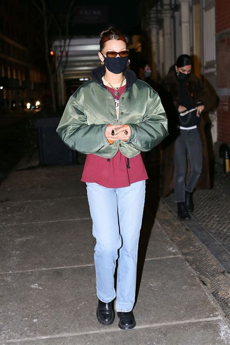 Bella Hadid In Casual Outfit New York City 12222020 • Celebmafia