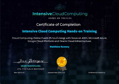 New Training Completed