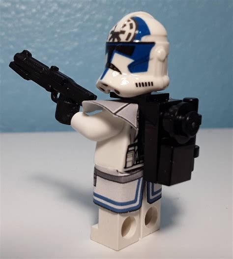 Clone Arc Trooper Custom Decaled Lego Minifigures Echo Fives Jesse