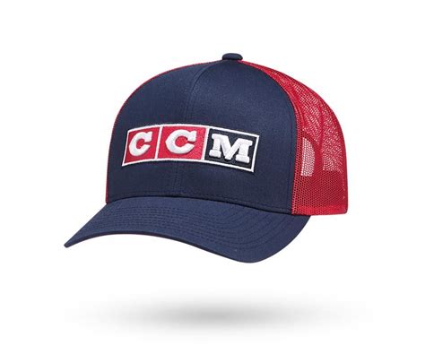 Ccm Cap The Flag Meshback Trucker Team Hockey Store