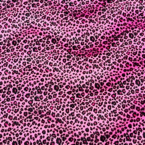 Pink Cheetah Print Fabric Etsy