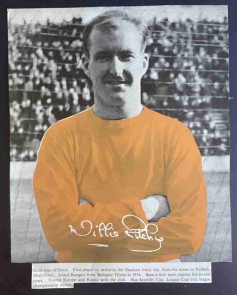 Ritchie Billy The Rangers Archives