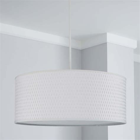 Bailey Diffuser Lamp Shade 40cm White Dunelm