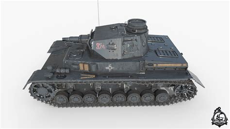 Panzer Iv D Medium Tank 3d Model By Ennuishao