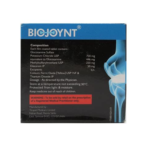 Biojoynt Tablet 10s Price Uses Side Effects Composition Apollo