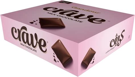 Gandour Crave Milk Chocolate Tablets 32 G 12 Pack Buy Online At Best