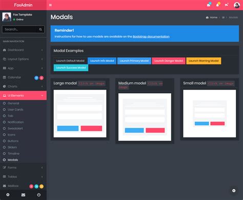 Responsive Bootstrap Dashboard Template Admin Dashboard